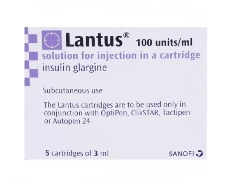 LANTUS SOLUTION FOR INJECTION 100 IU/ML 5 PCS | Rosh Medical Company